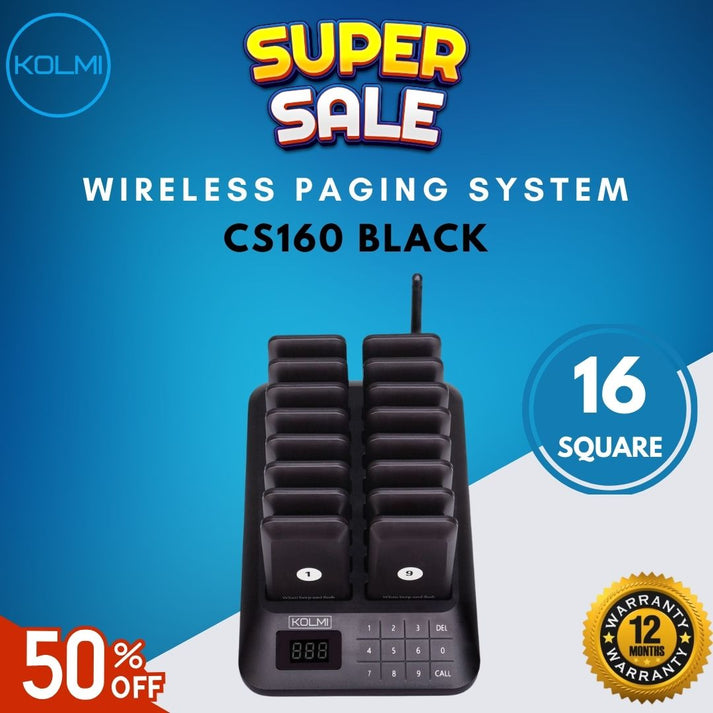 KOLMI Wireless Paging System CS160 – KOLMI Digital Indonesia